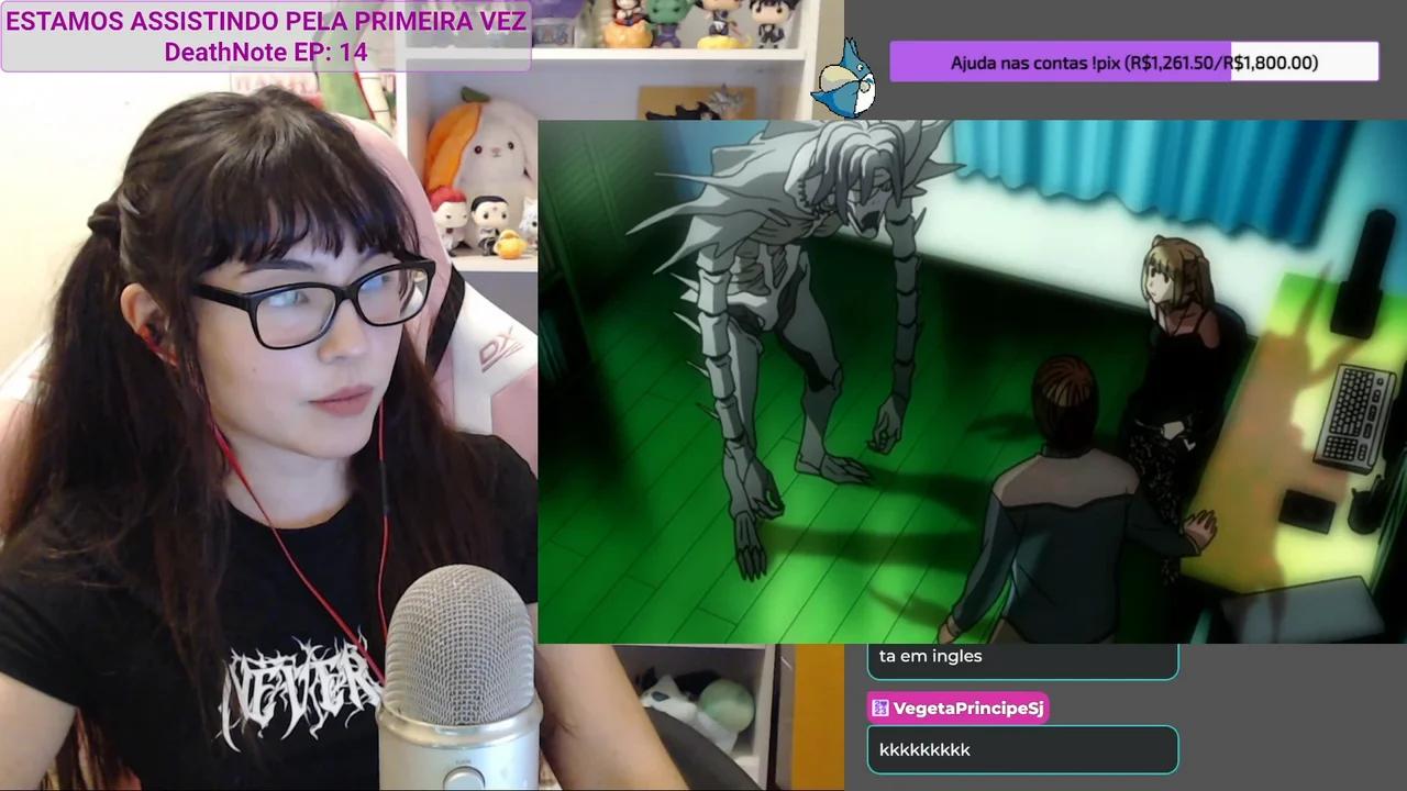 VODs de DEATH NOTE | React dos Episódios [14]