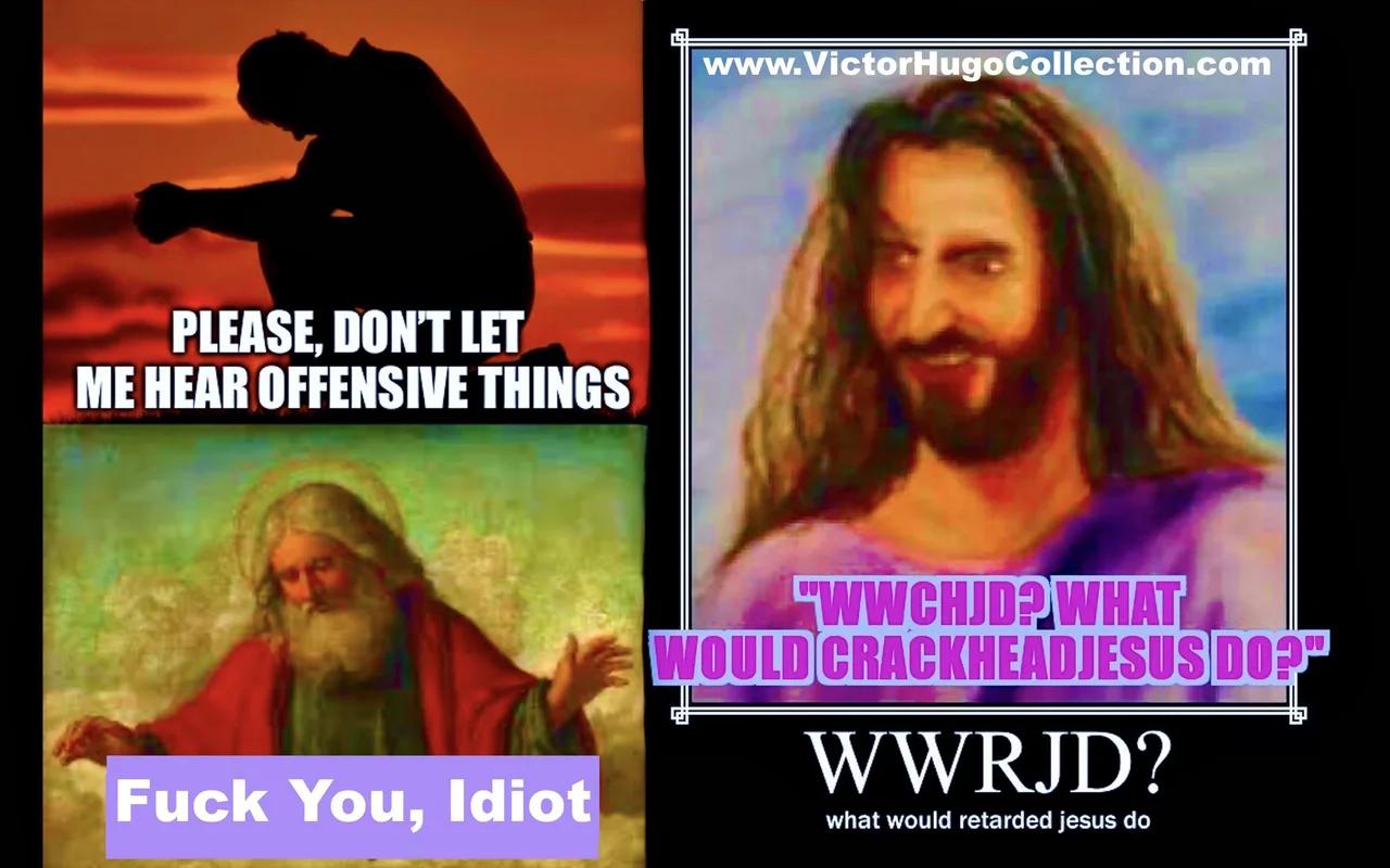God Is An Idiot Brandon Kroll Victor Hugo Gods Chosen People Jewish ...