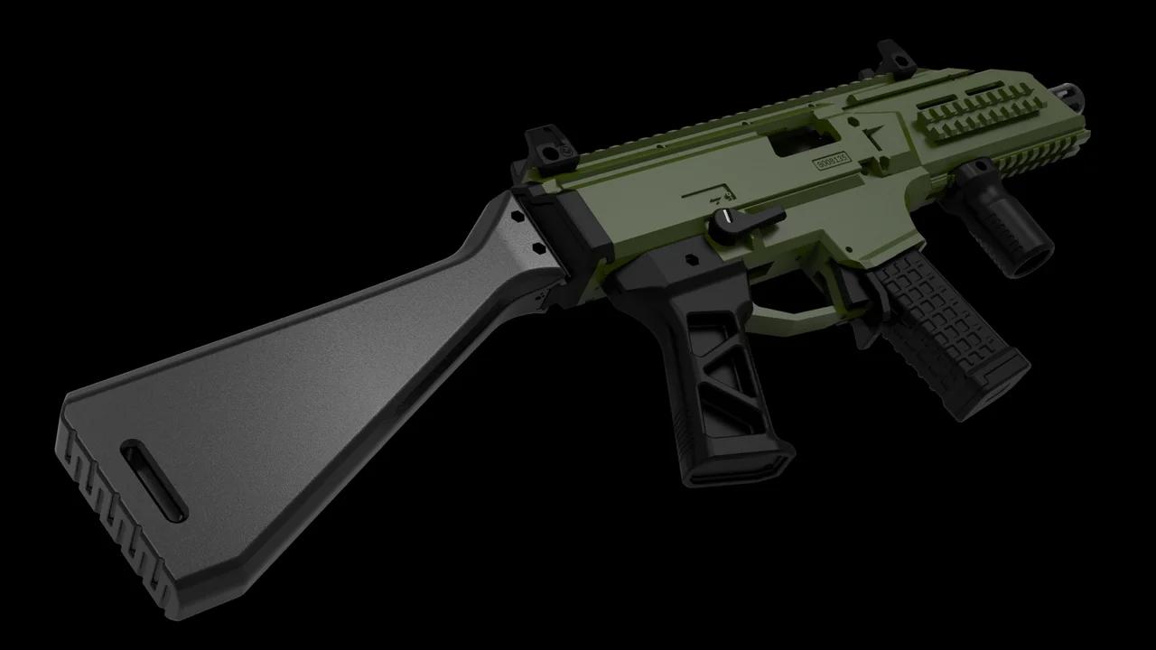 FS-1 Rev 1 (Fixed Picatinny Mount Stock)