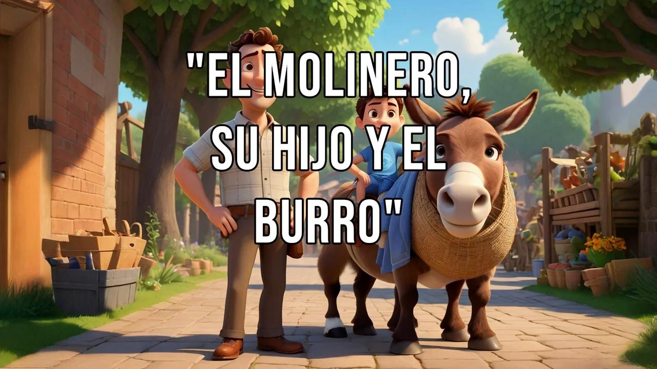 El molinero, su hijo y el burro