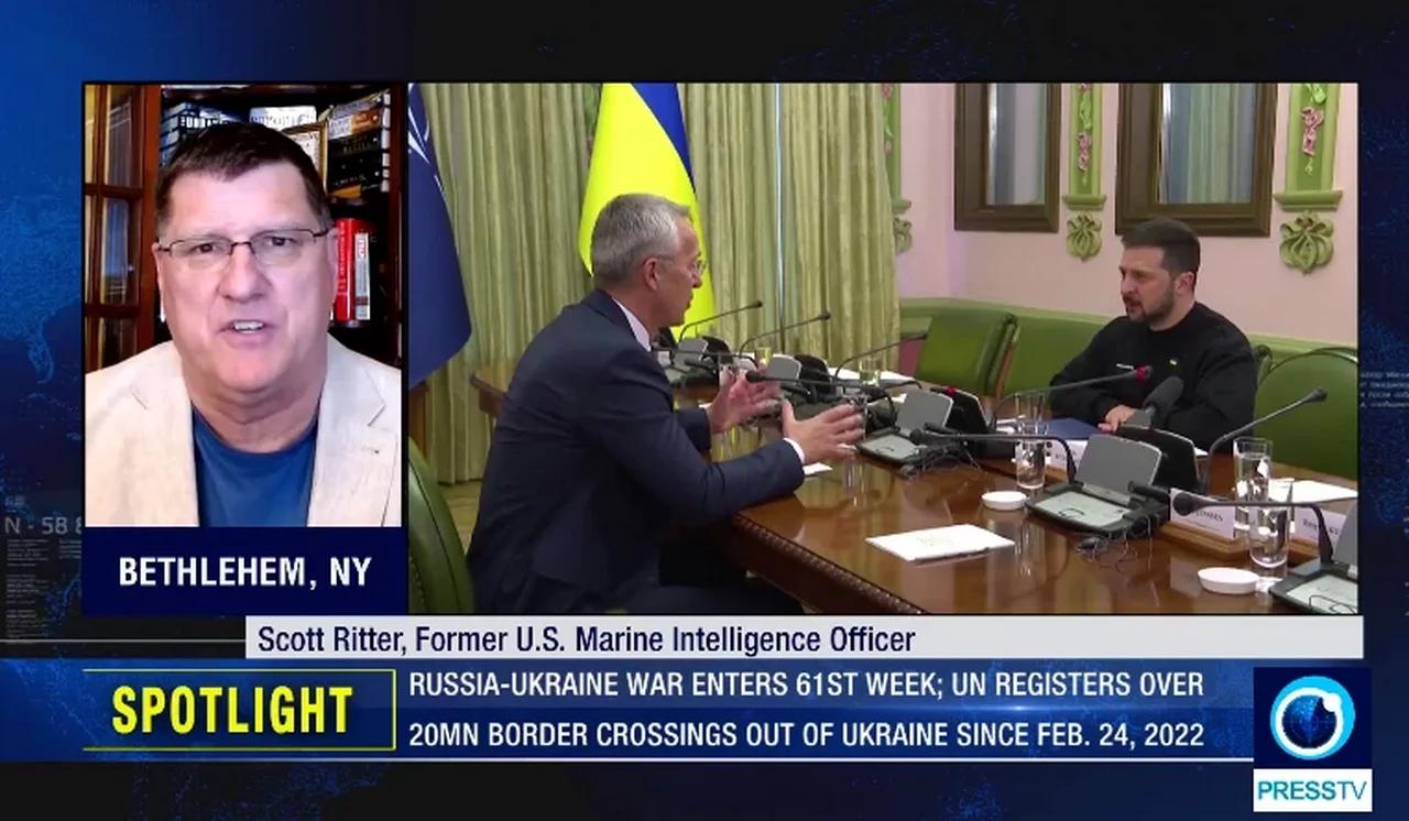 PressTV War In Ukraine Rare Interview | Scott Ritter (USA) Versus Olena ...