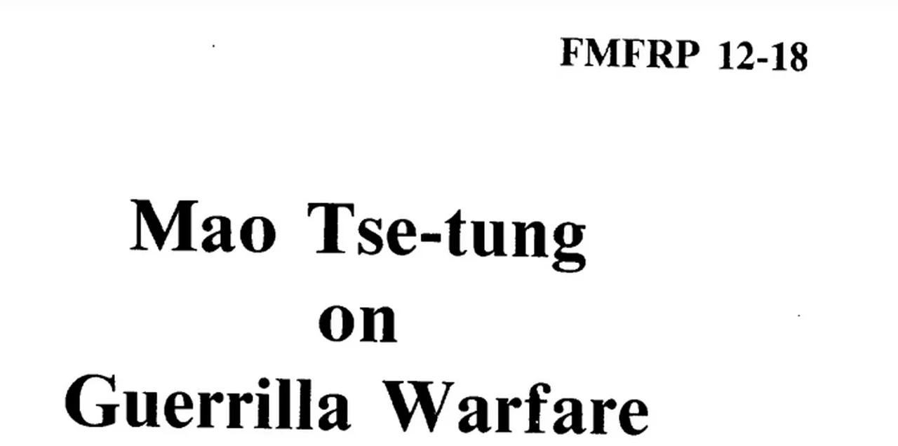 USMC-FMFRP-12-18 - Mao Tse-tung on Guerrilla Warfare