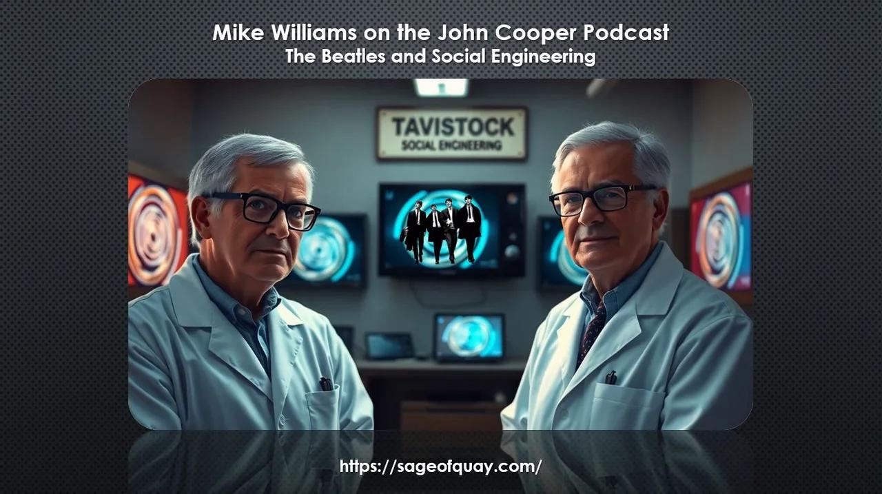 Sage of Quay® - Episode 93: Mike Williams w/John Cooper Podcast - The Beatles and Social Engineering