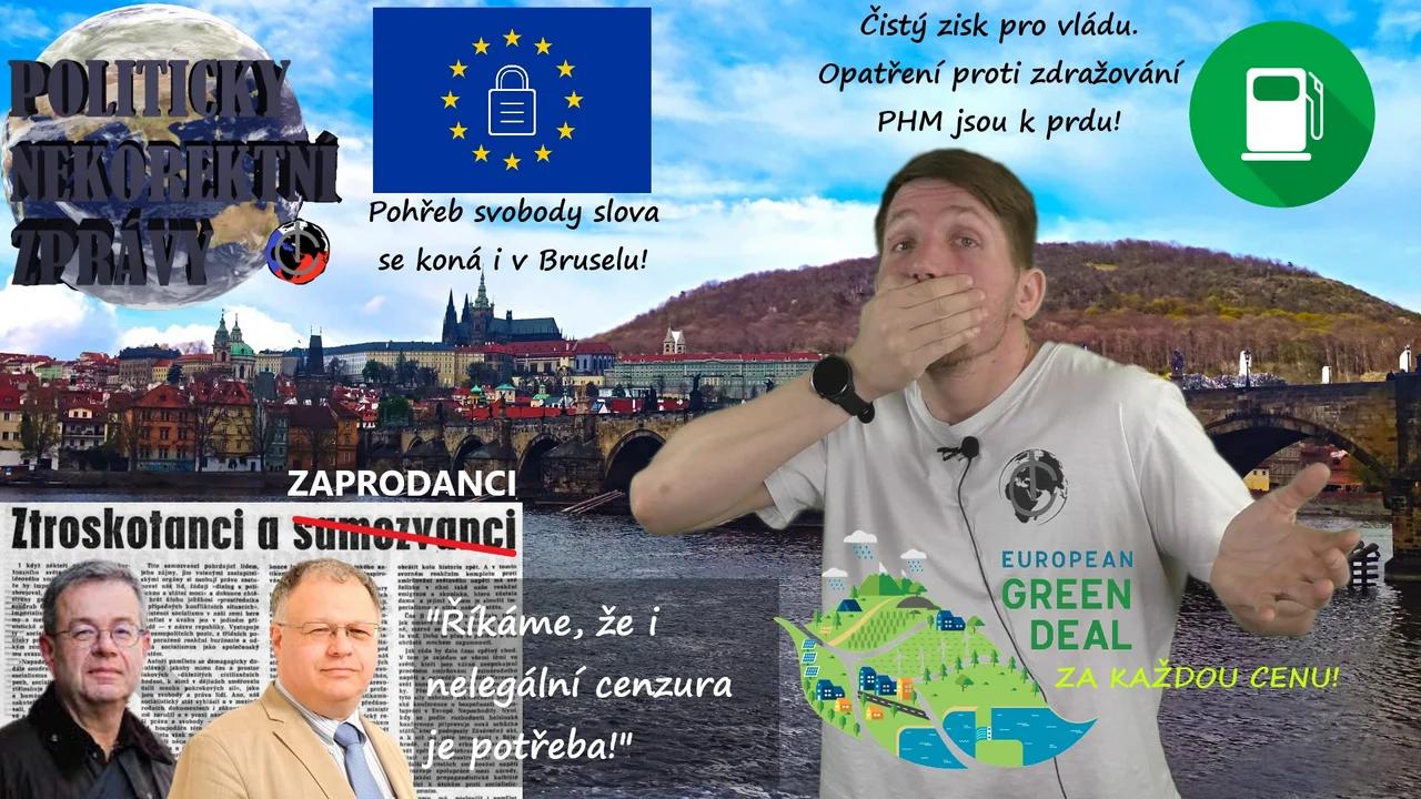 EU, novinář z Deníku N a poradce premiéra pro cenzuru, Greel Deal a ...