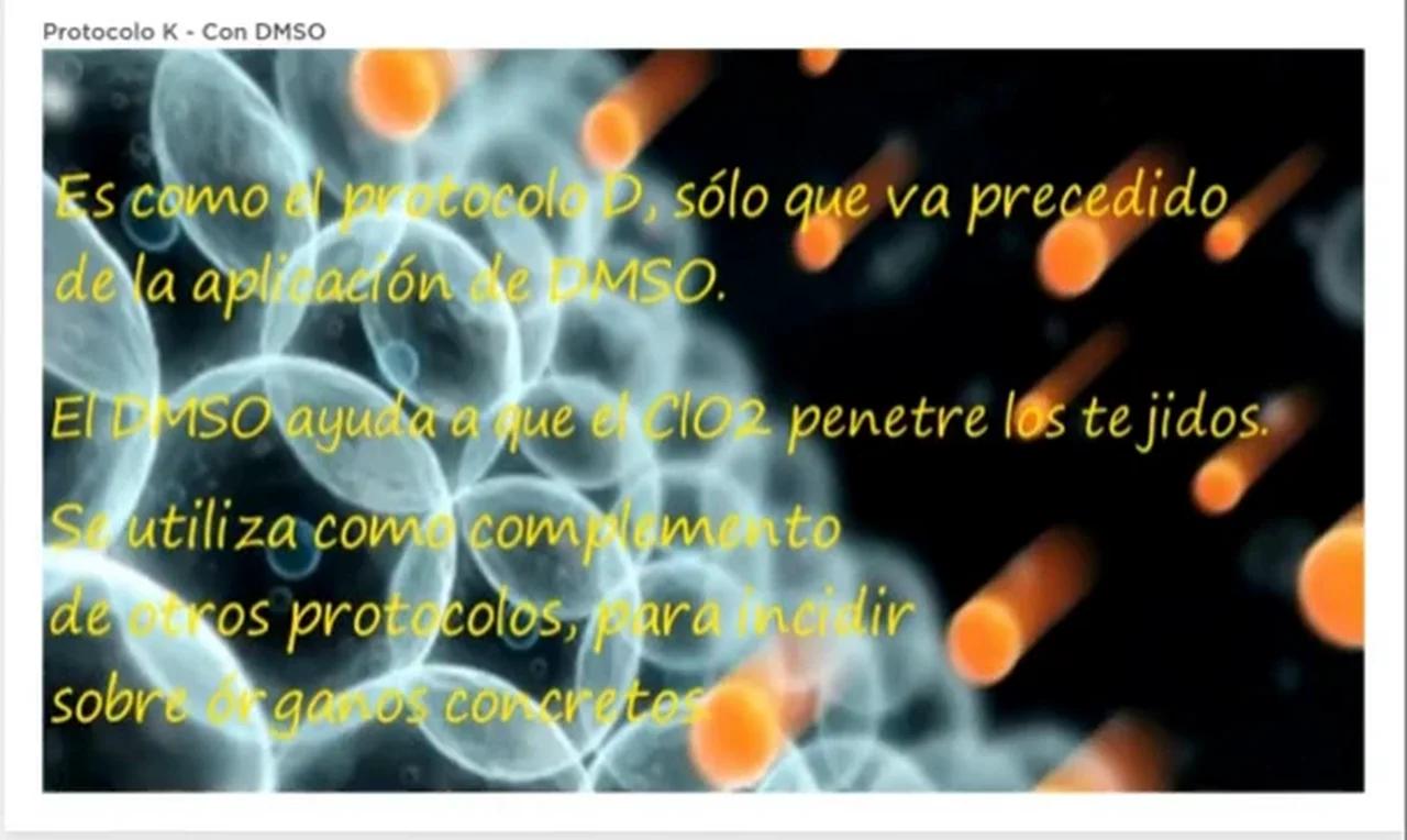 Protocolo K con CDS & DMSO