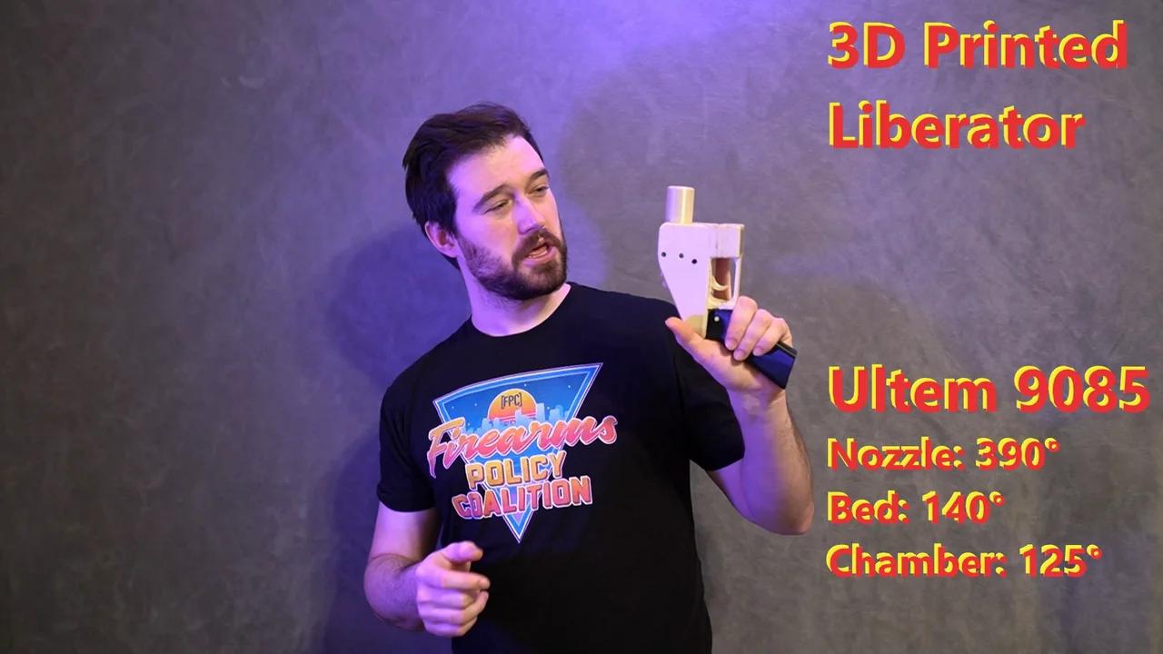 Liberator 3D Printed in Ultem 9085