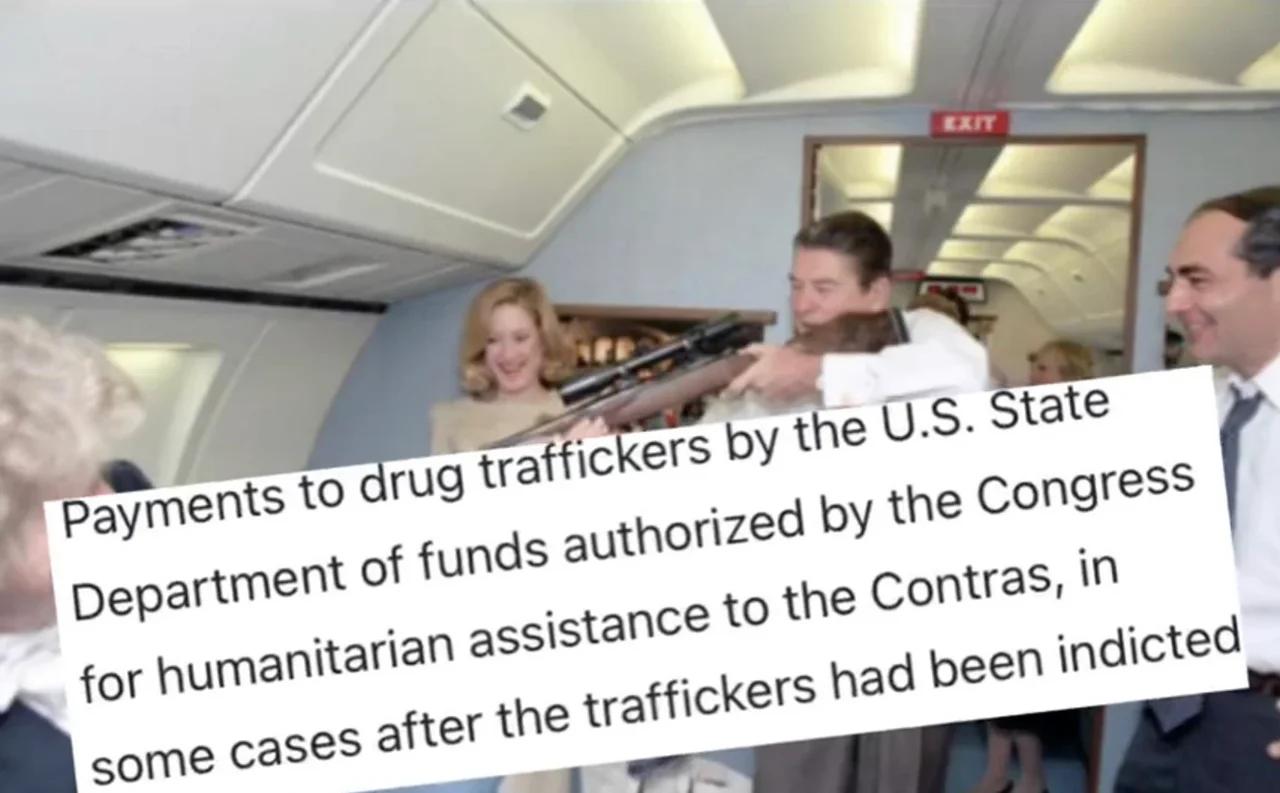 Jinx Supercut - Iran Contra CIA Crack Cocaine Reagan