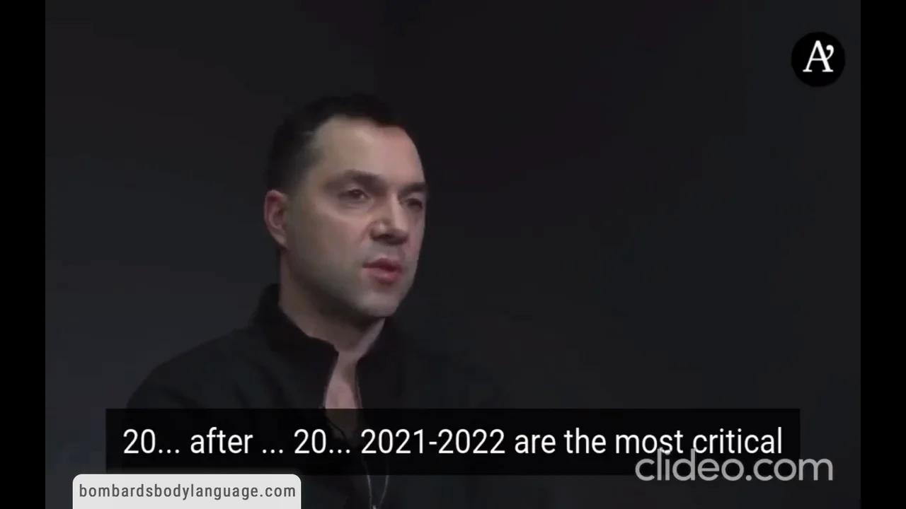 Body Language - Zelensky's Advisor, Oleksiy Arestovych