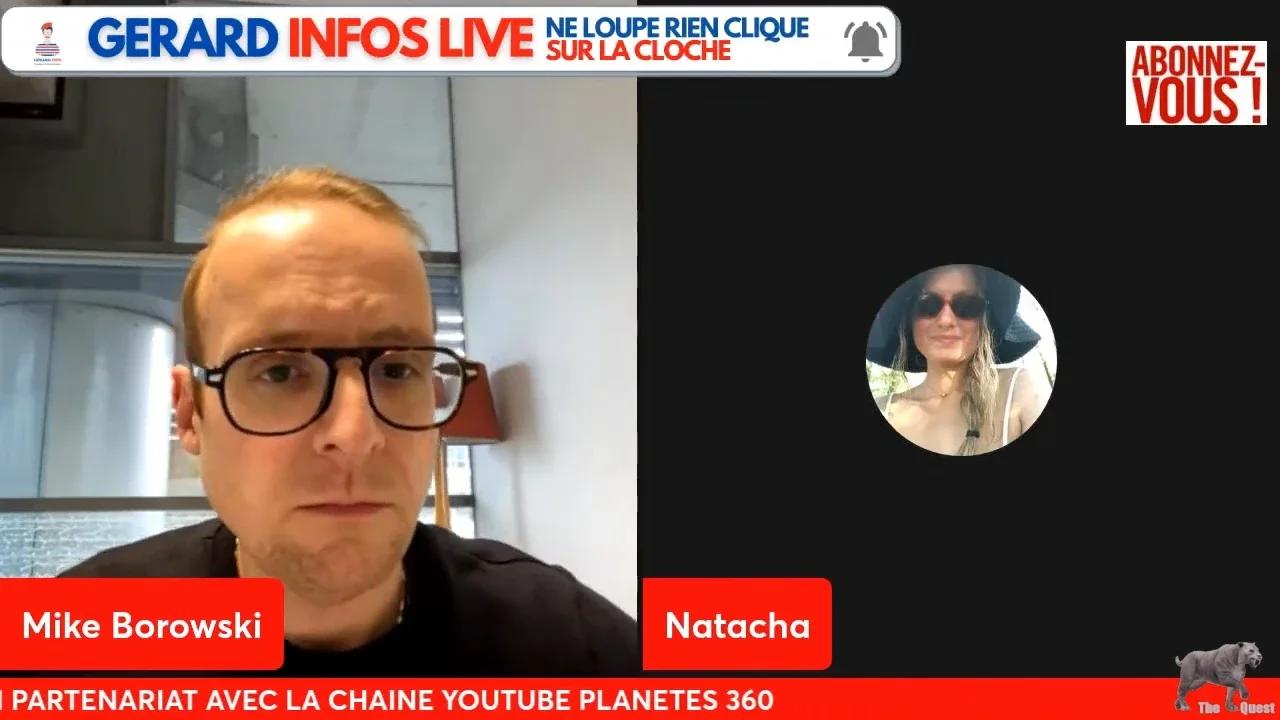 Natacha Rey revient sur Brigitte Macron - invité chez Mike Borowski ...