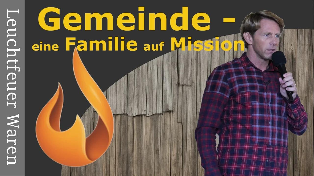 Gemeinde - eine Familie auf Mission - Michael Schott - Leuchtfeuer Waren