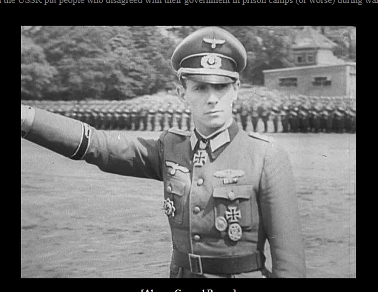 General Otto Ernst Remer. This man put down the July 20, 1944 attempt ...