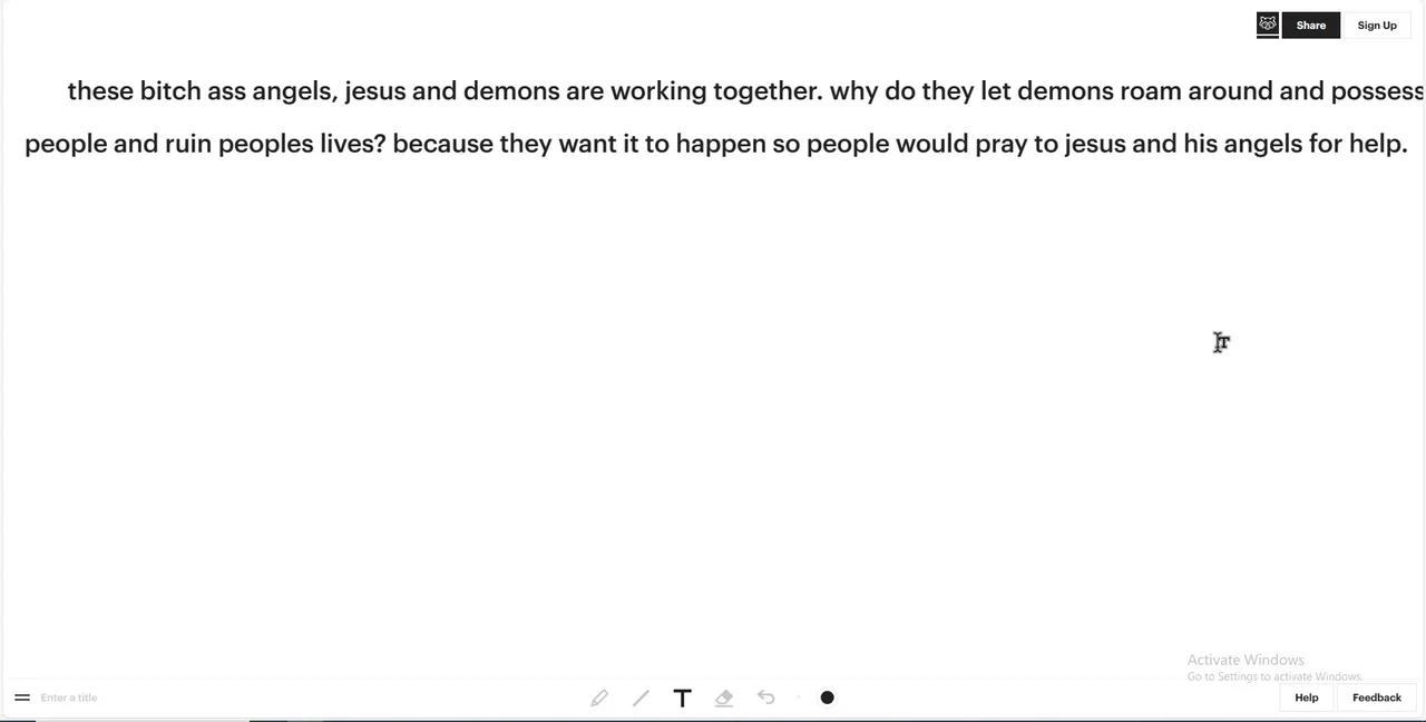why does an all powerful good god allow demons and fallen angels to ...