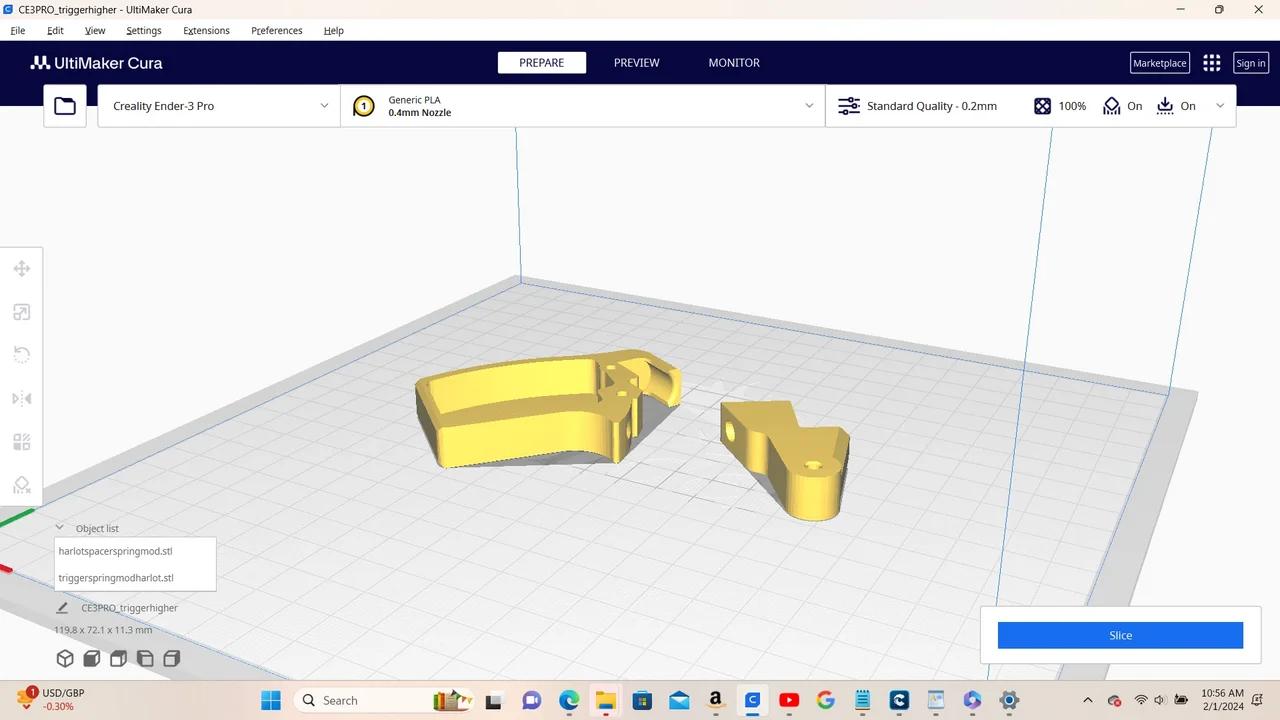 trigger spring mod harlet