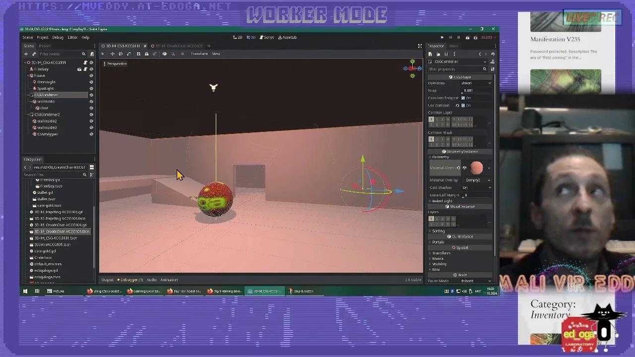 Godot Engine on DAY 19 [FUSION: Learn, Build & Work] - Live RECAP