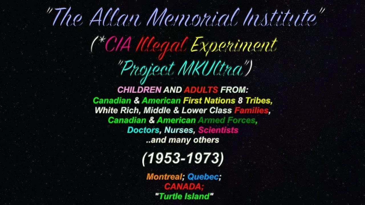 The Allan Memorial Institute (1953-1973) - CIA Project MKUltra - McGill ...