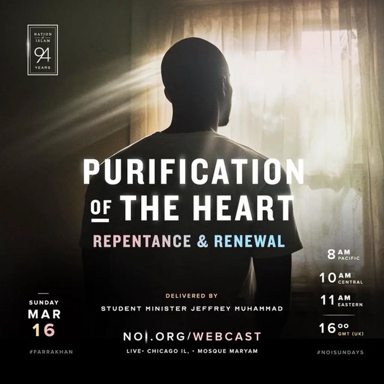 Purification of The Heart - Repentance & Renewal