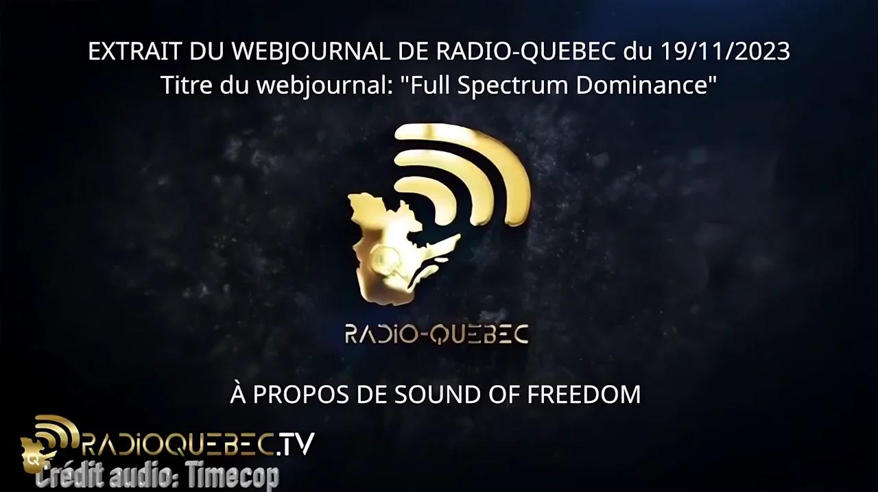 RADIO-QUEBEC SUR SOUND OF FREEDOM