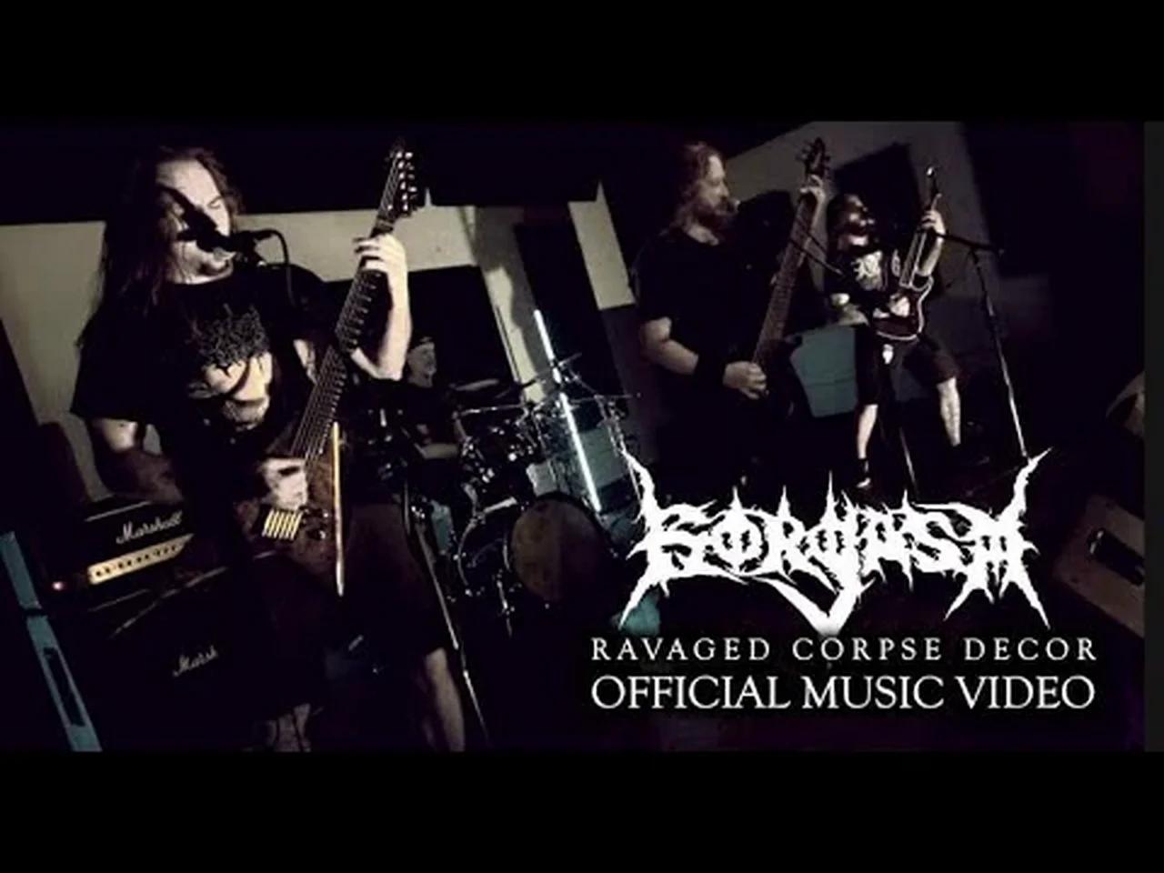GORGASM - RAVAGED CORPSE DECOR [OFFICIAL MUSIC VIDEO] (2025) SW EXCLUSIVE
