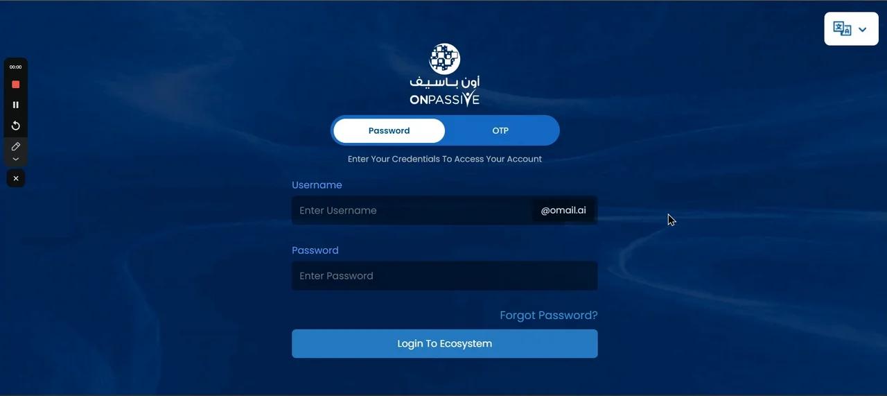 OnPassive Login Attempt, 11-3-2025