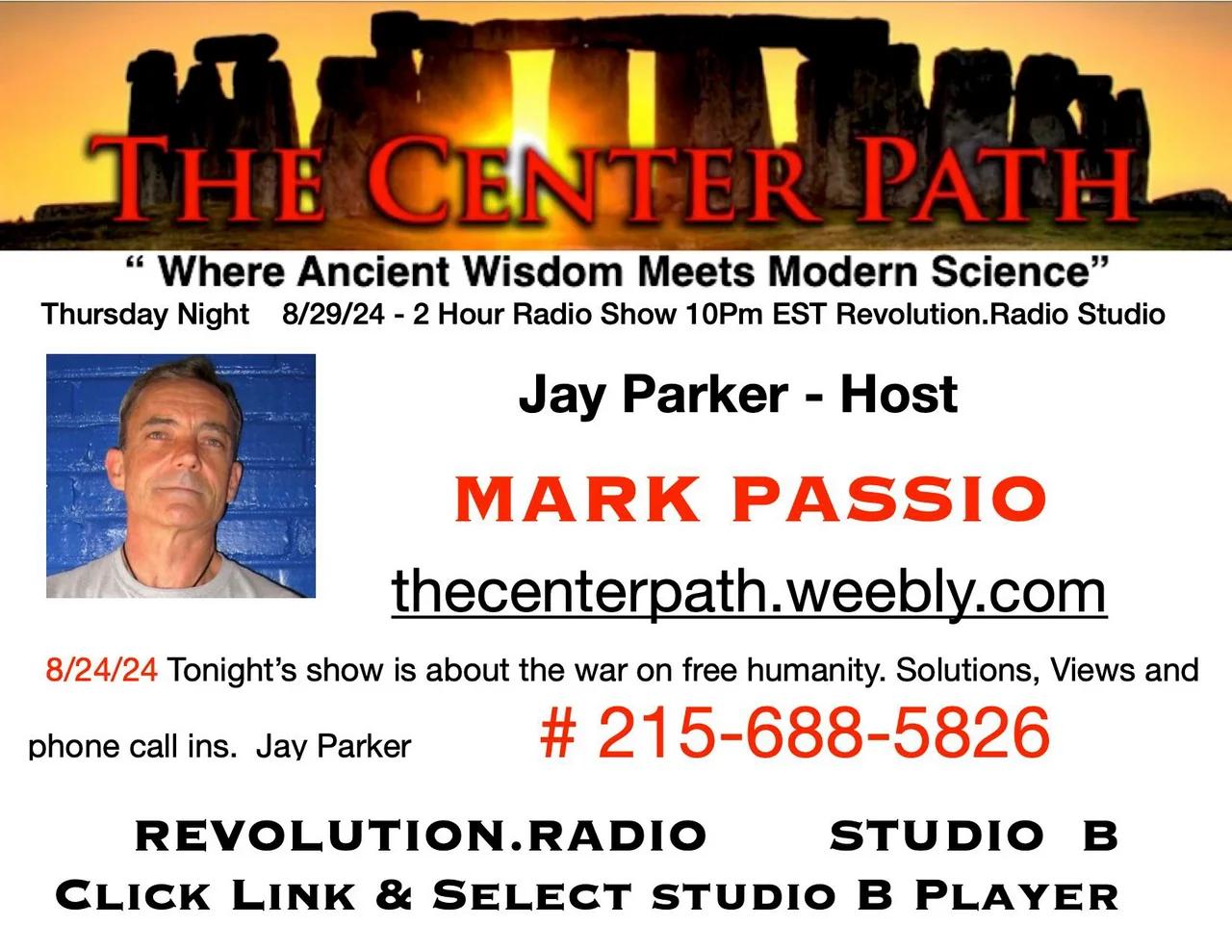 Mark Passio - Interviewed With Cat Watters By Jay Parker On The Center ...