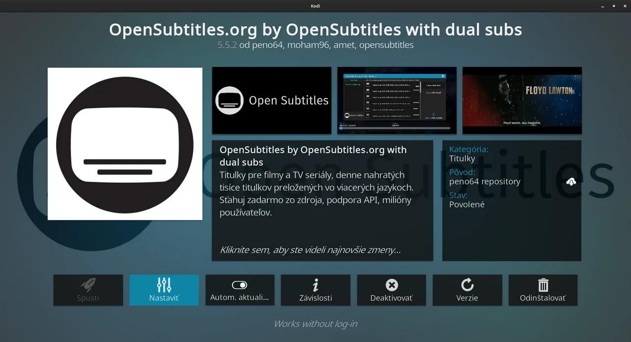 OpenSubtitles org by OpenSubtitles Kodi Addon