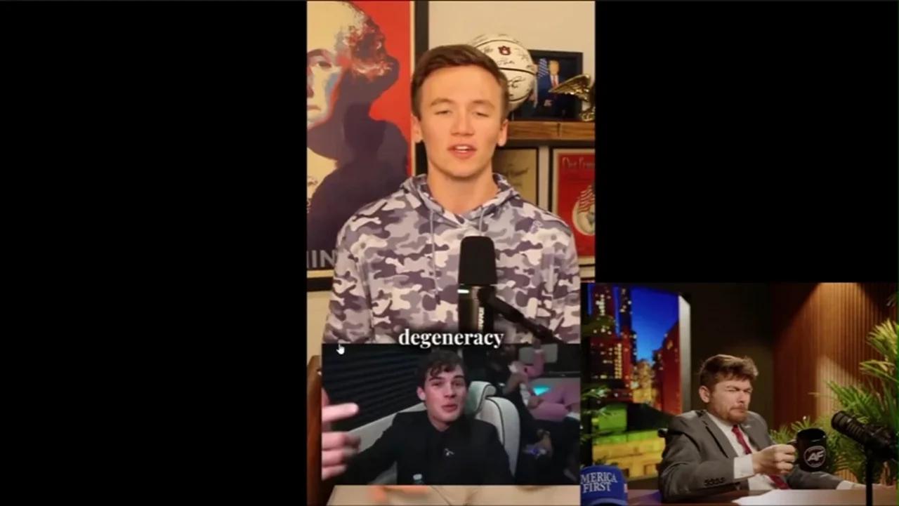 Nick Fuentes Makes Fun of Brilyn Hollyhand