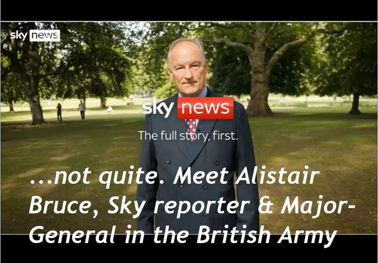 Sky News sneaky royal reporter Alastair Bruce made Major-General in the ...
