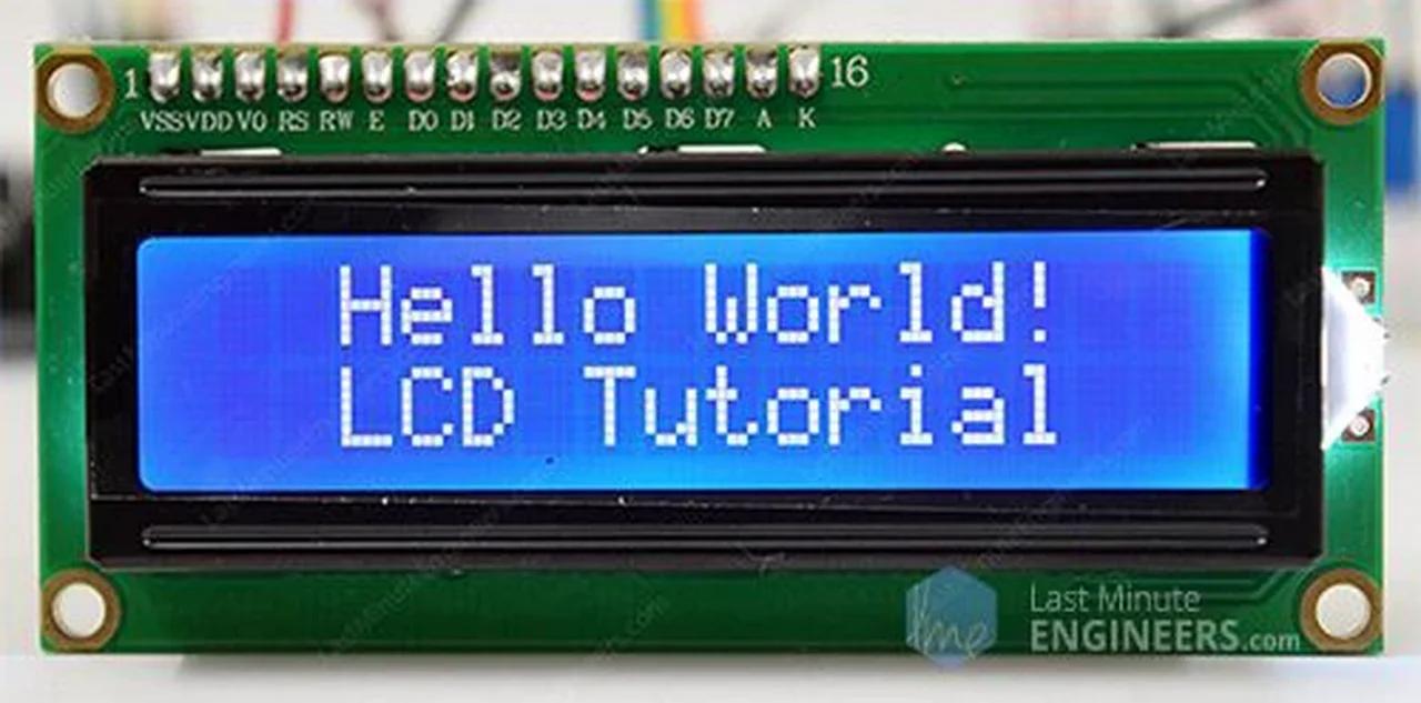 Microcontroller Course 1; Lesson 21; Liquid Crystal Displays