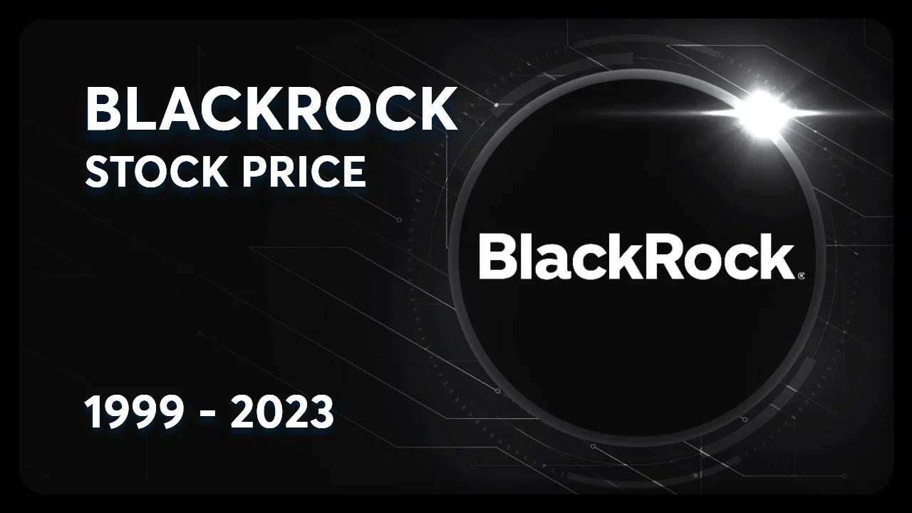 BLACKROCK, INC. (BLK) Stock Price Evolution (USD) 1999-2023 #finance #stocks #blackrock