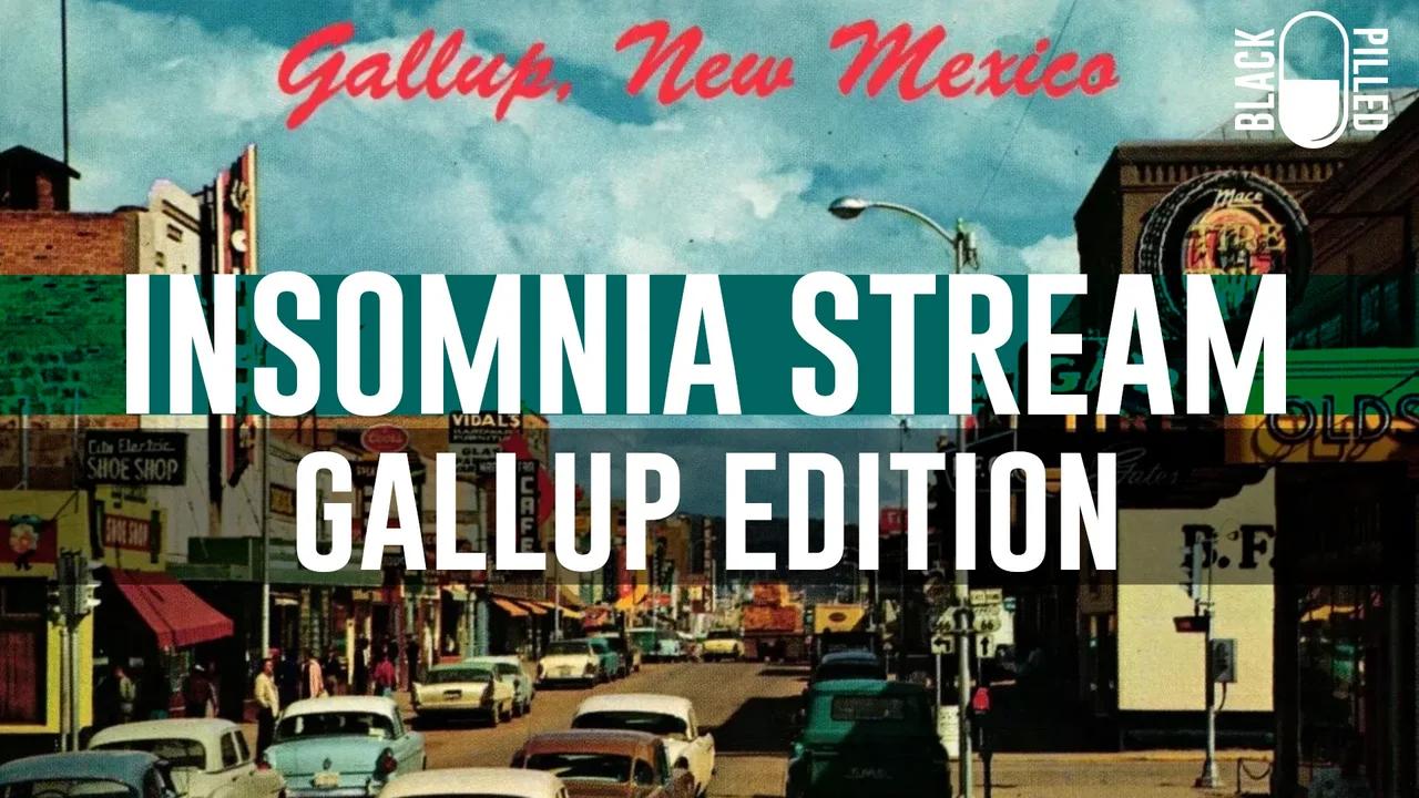 INSOMNIA STREAM: GALLUP EDITION