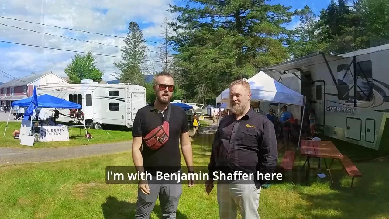 Goldback Interview w/ Benjamin Shaffer @ Porcfest 19