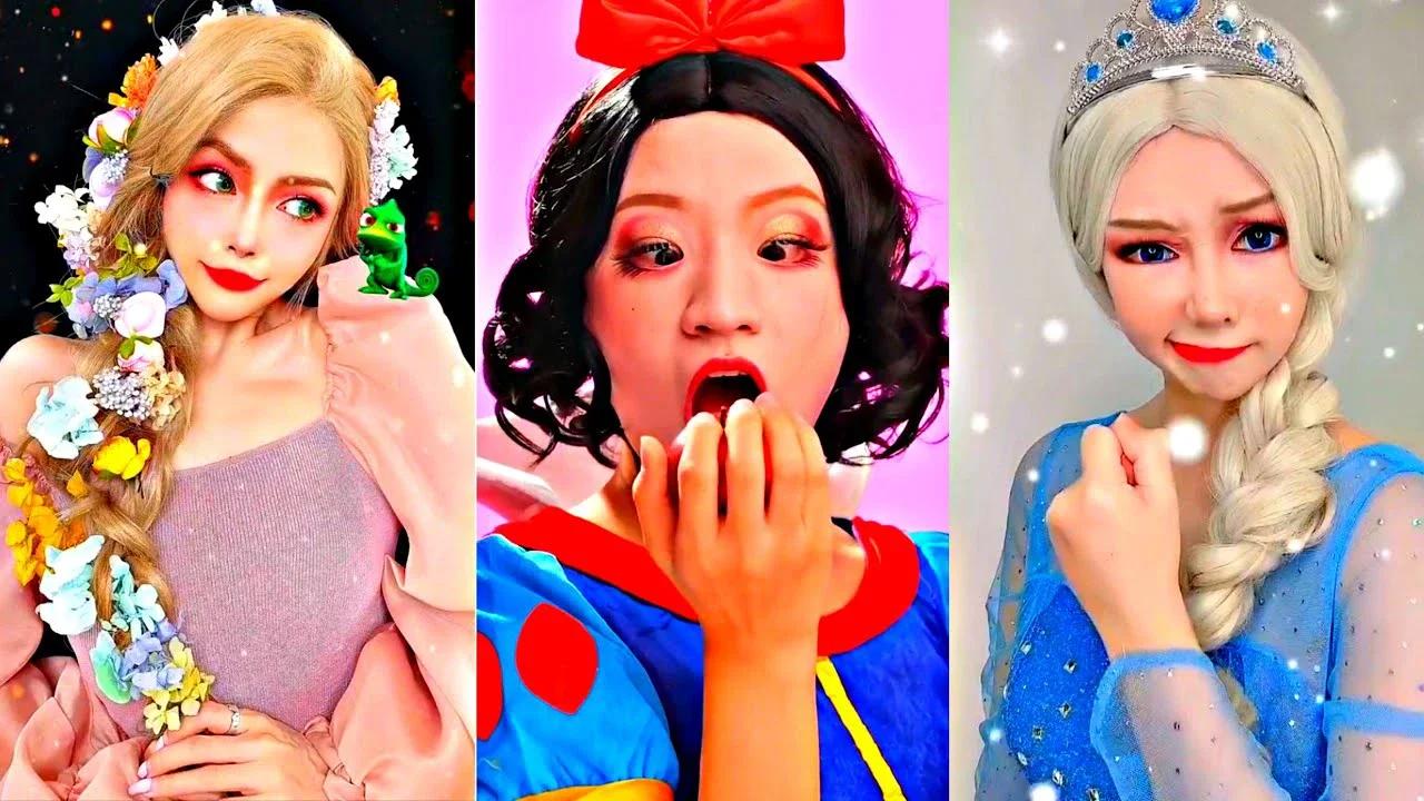 Wrap Me in Plastic Tik Tok Viral Challenge _ Kind of Mad at Disney