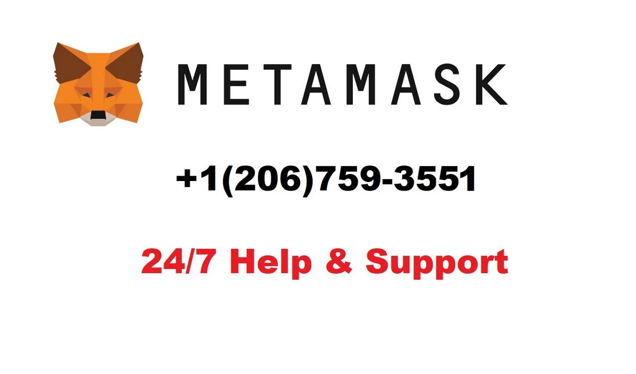 MetaMask Support Number +1.206.759.3551 USA