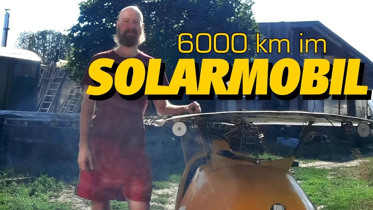 Ende der Solarreise. Nach 6000 km wieder zu Hause.