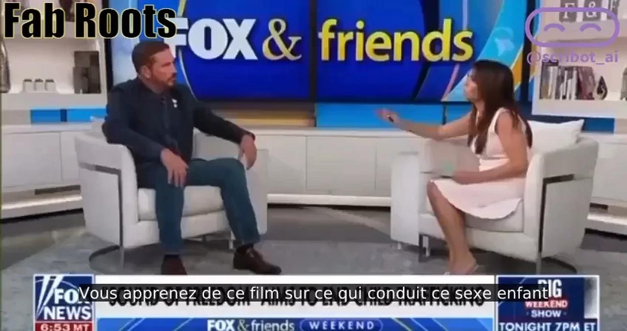 Jim Caviezel invité sur FOX pour parler de la sortie du film "Sound of Freedom" 🔥🔥🔥