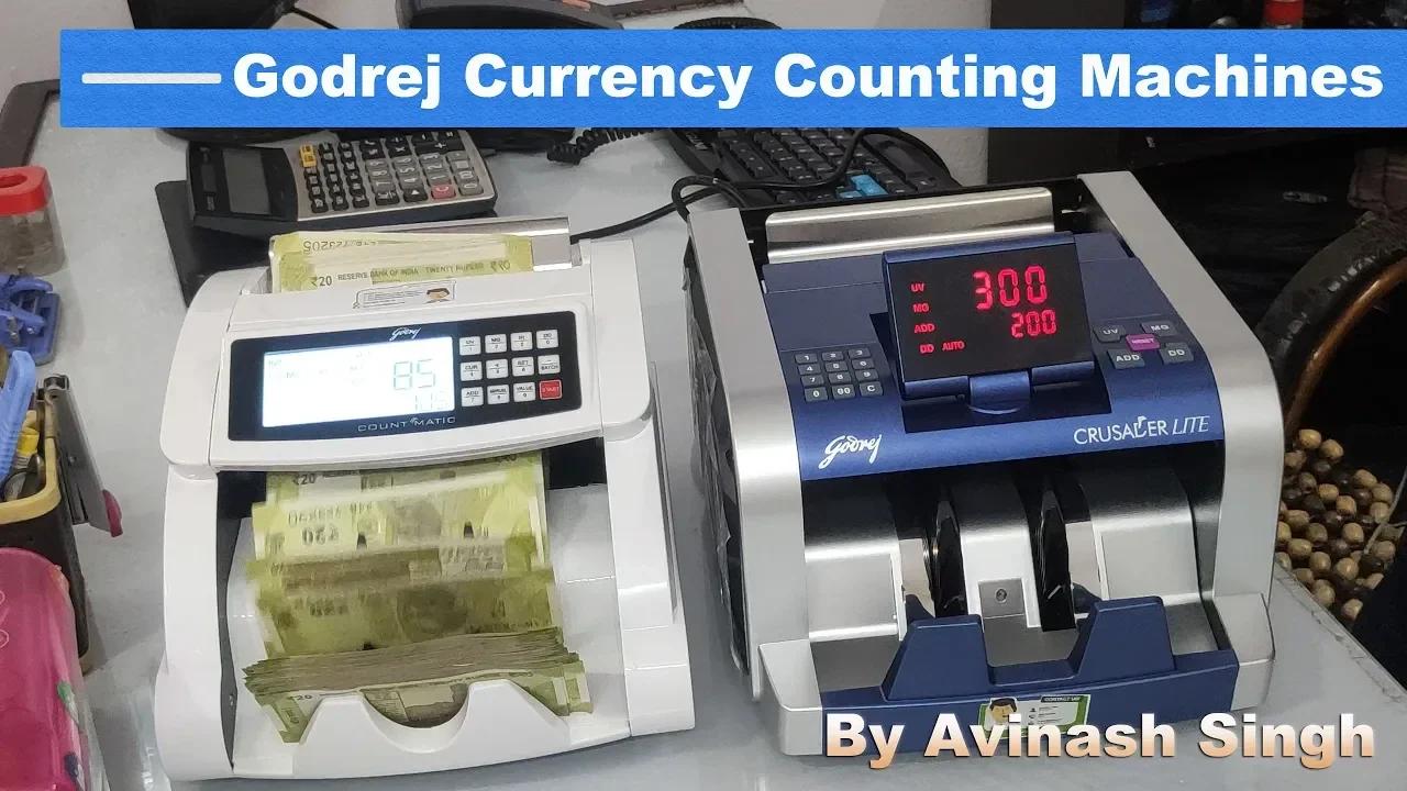 Godrej Count Matic Vs Crusader Lite Note Counting Machine Reviews ...