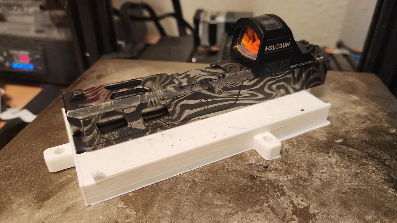 Glock Slide Laser Jig