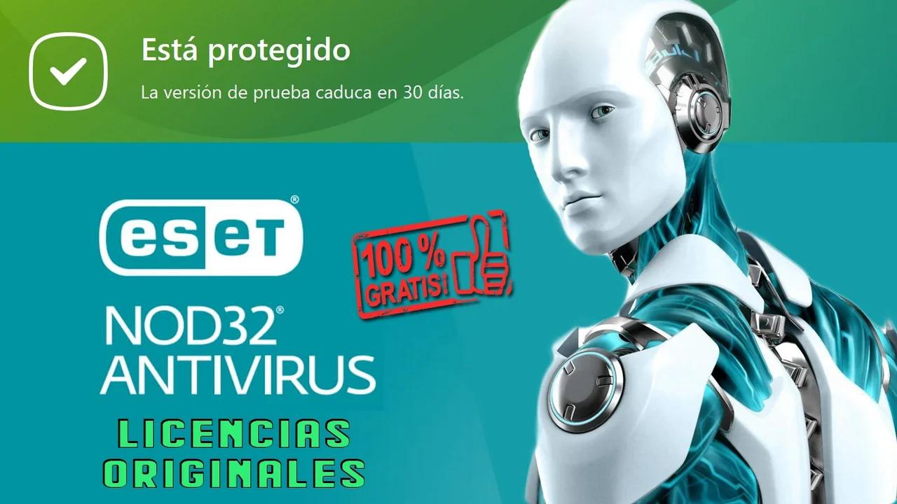 LLAVES ESET NOD32 GRATIS Y ORIGINALES / GENERA Y ACTIVA TU LICENCIA POR 30 DIAS | NUEVO METODO 2025