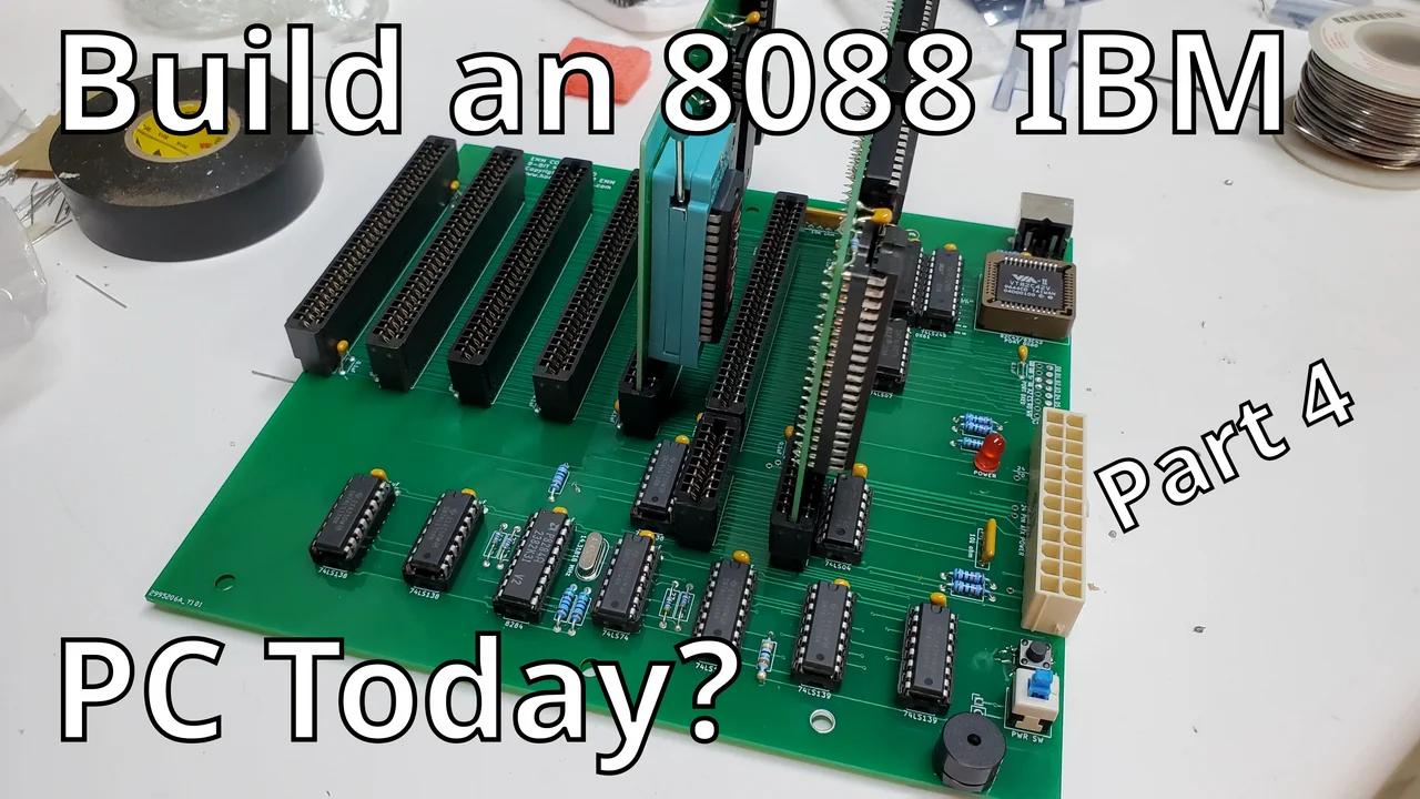 Homebrew 8088 PC Build Part 4