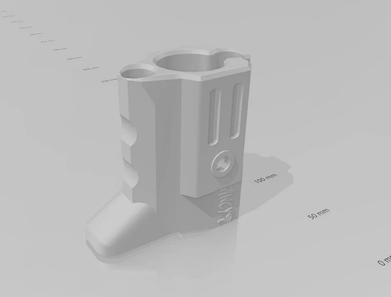 Ark 4 Inch Handguard MLOK/QD Points