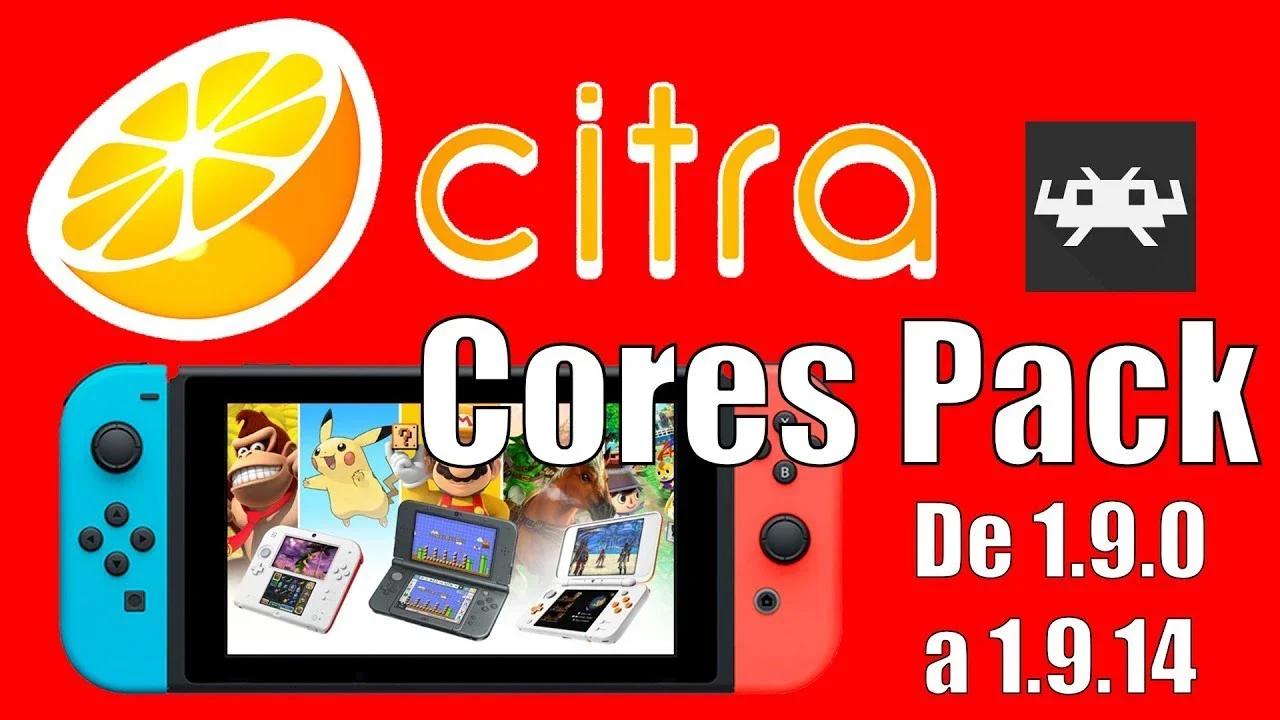 Citra 3DS Multiples cores mismo Retroarch en Nintendo Switch