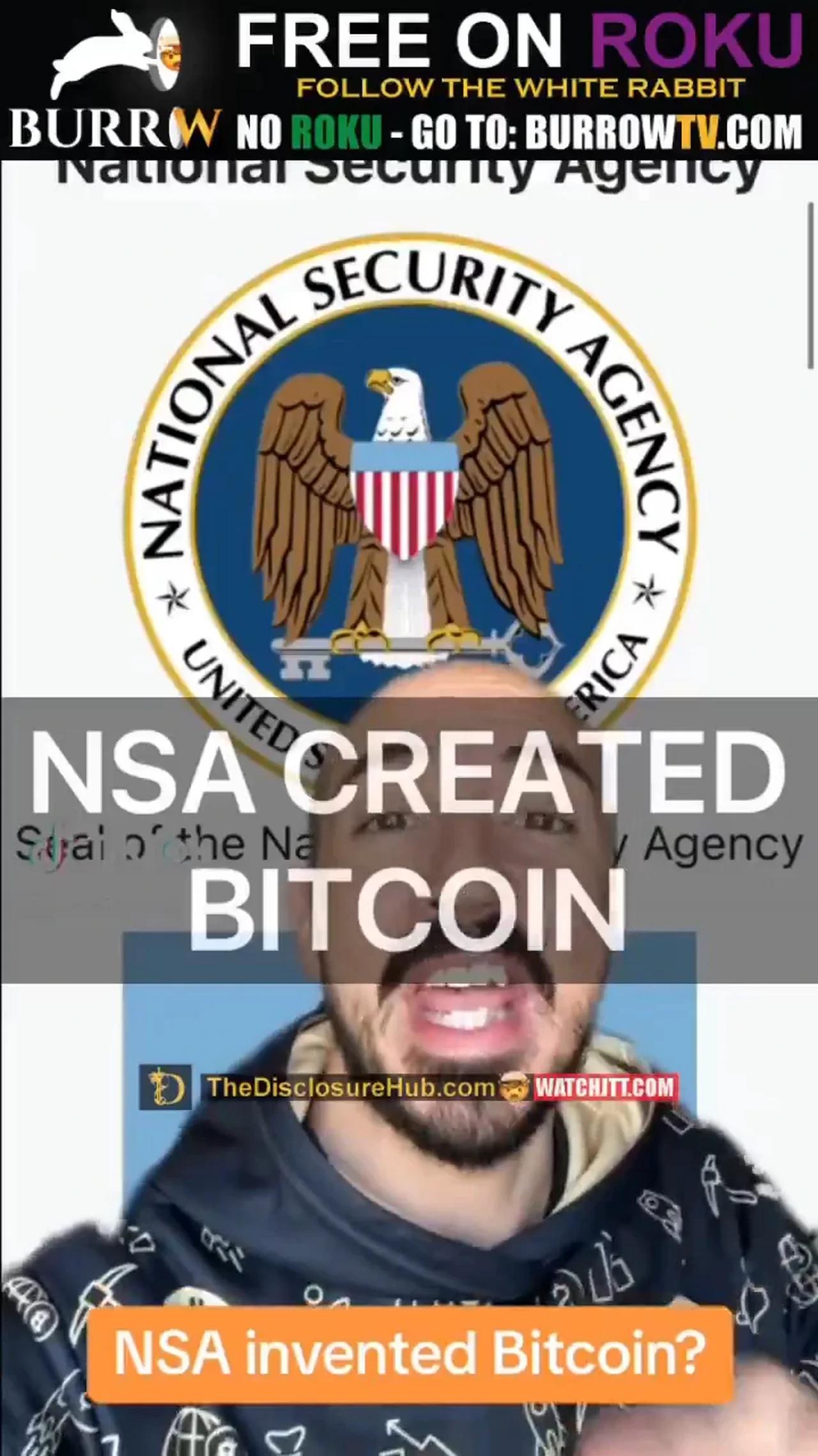 The NSA created Bitcoin