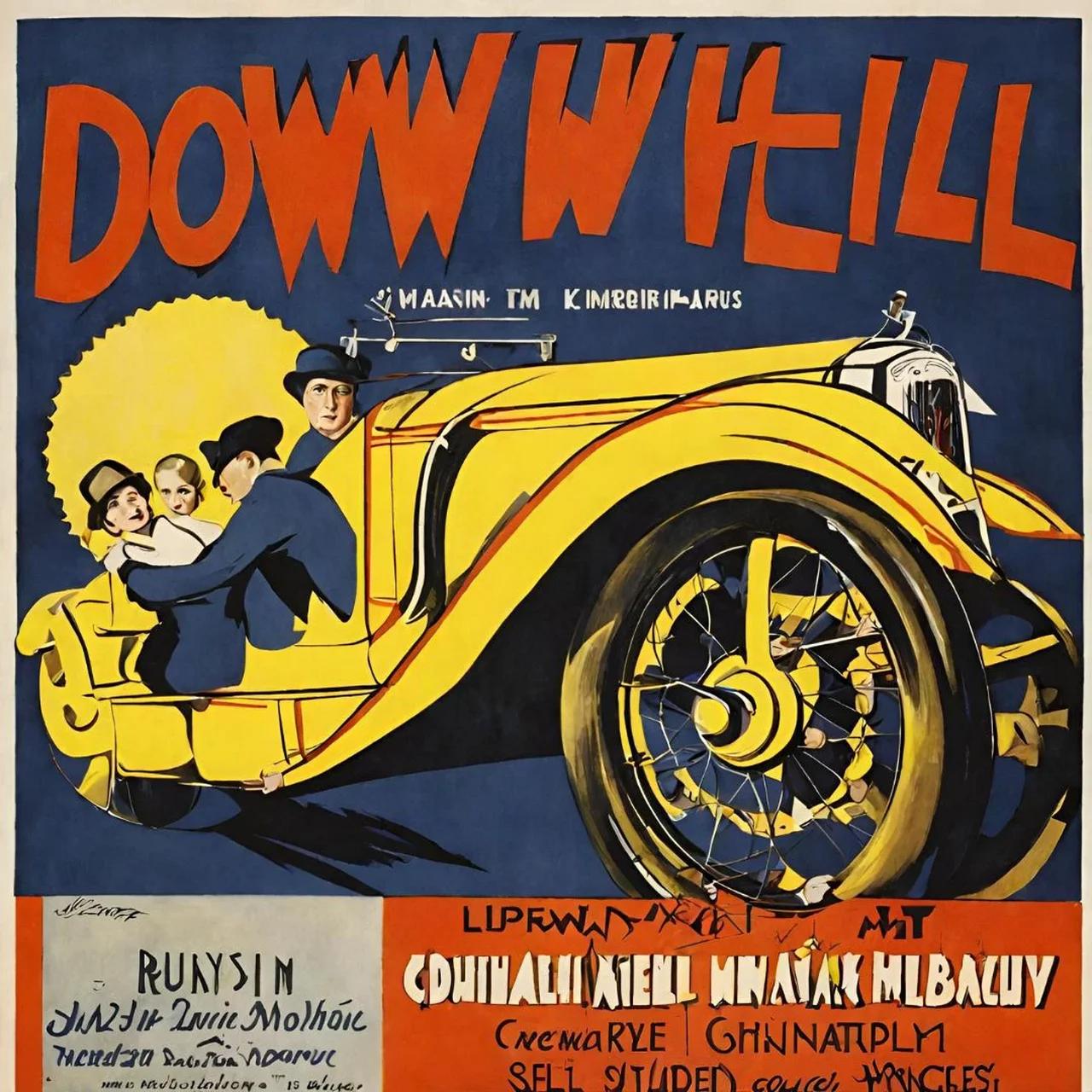 Alfred Hitchcock - Downhill (1927) FULL SILENT Film