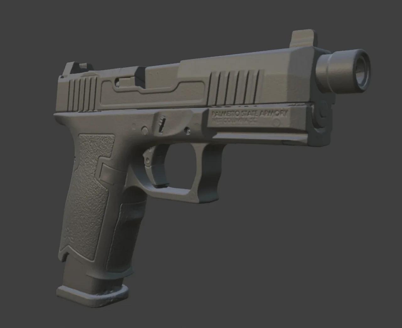 3D Scan of PSA Dagger Compact