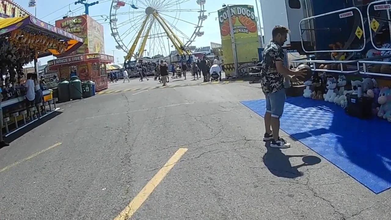 At the CNE - Walking the Midway