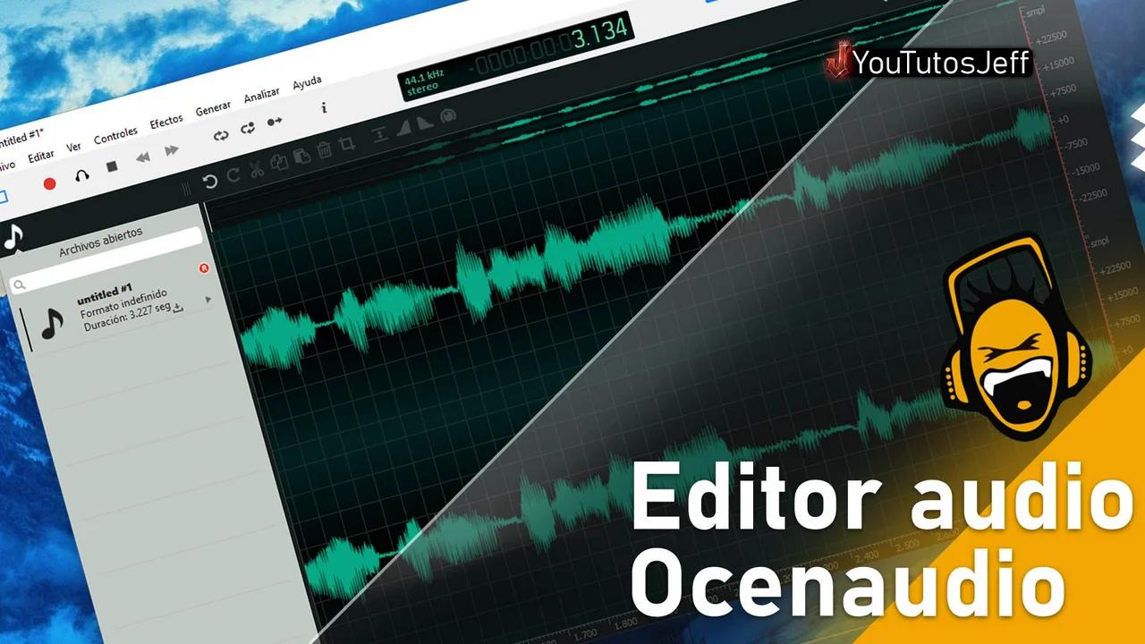 Descargar OCENAUDIO Ultima Versión Editor de Audio