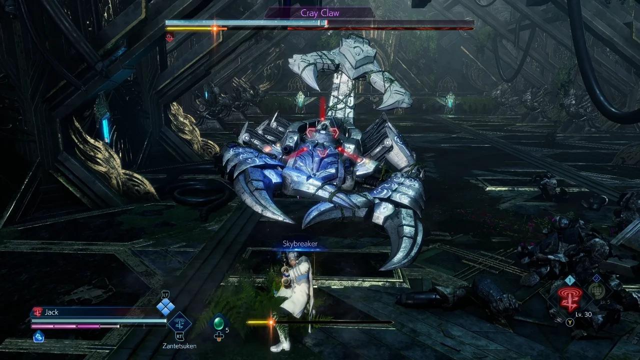 STRANGER OF PARADISE FINAL FANTASY ORIGIN Breaker vs Cray Claw (Hard)