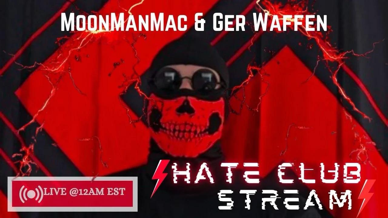 Moon Man Mac x Ger Waffen Hate Club OME