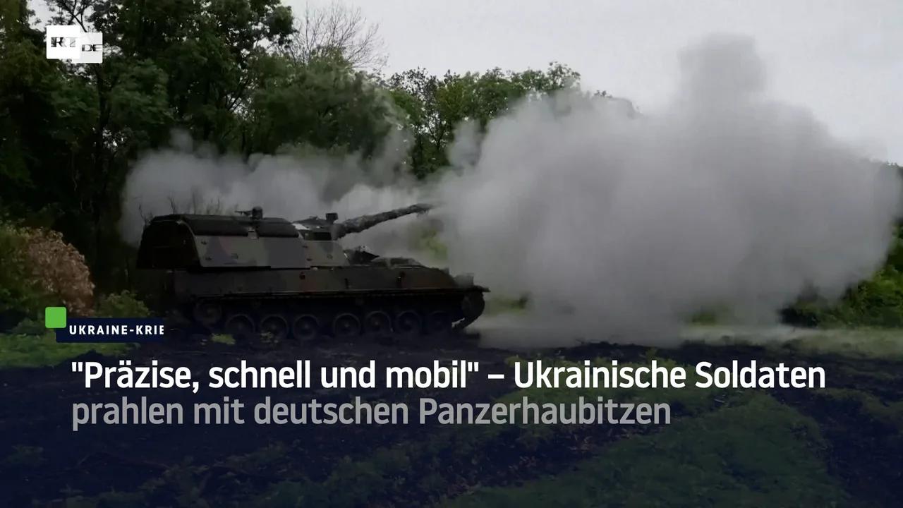 "Präzise, schnell und mobil" – Ukrainische Soldaten prahlen mit ...