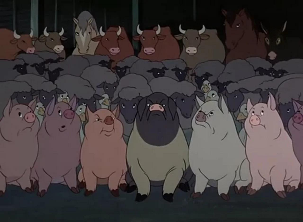 George Orwell's Animal Farm Animation (Full Movie)